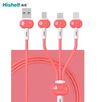 China Abrasion Resistance Mobile Phone USB Cables for sale