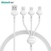 China Multiscene Stainproof Mobile Phone Data Cable , Length 1.2M Charging Cords For Phones for sale