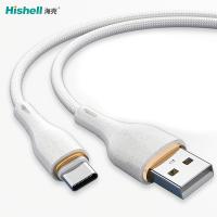 China Nylon Braid PVC Mobile Phone Charging Cable Length 1M Anti Oxidation for sale