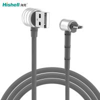 China PVC Zinc Alloy Mobile Phone Charging Cable Multicolor With Micro Connector for sale