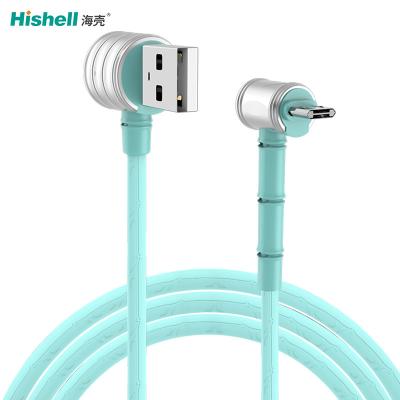 China PVC Zinc Alloy Mobile Phone Charging Cable Multicolor With Micro Connector for sale