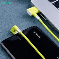 China Anti Oxidation Cell Phone Charger Cable U Shaped TPU Material Stainproof for sale