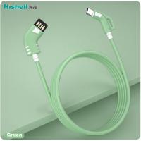 China Portable Elbow Micro USB Cable Multifunctional Anti Abrasion for sale