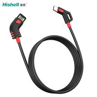 China Portable Elbow Micro USB Cable Multifunctional Anti Abrasion for sale