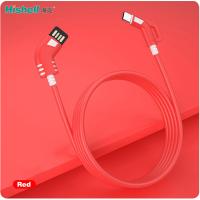 China Hishell Multicolor 3A Mobile Phone Charging Cable Type C TPE ABS L Shaped for sale