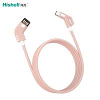China Portable Elbow Micro USB Cable Multifunctional Anti Abrasion for sale