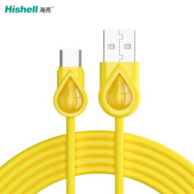 China Liquid Silicone Mobile Phone USB Cables Type C Non Twisting Multiscene for sale