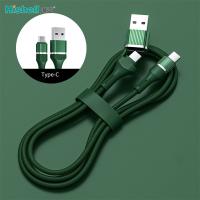 China Braided Mobile Phone Data Transfer Cable , Antiwear Data Cable Type C Fast Charging for sale