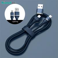 China Hishell Stainproof Safe Charge Speed Data Cable For Cell Phone Multicolor for sale