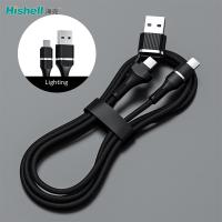 China Braided Mobile Phone Data Transfer Cable , Antiwear Data Cable Type C Fast Charging for sale
