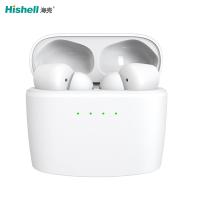 China Lightweight ANC Noise Reduction Earbuds , ABS Noise Cancelling Wireless Earphones for sale