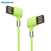 China Stainproof 3A Micro Elbow Data Cable Multifunctional Antifreeze for sale