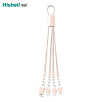 China Bending Resistance Mobile Phone USB Cables Length 18cm Ultraportable for sale