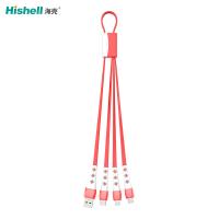 China Anti Fouling 18cm Fast Charging Data Cables , Ultraportable Coloured USB Cables for sale