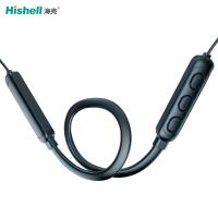 China U Shaped IPX5 Wireless Neckband Headphones , Liquid Silicone HiFi Wireless Earbuds for sale