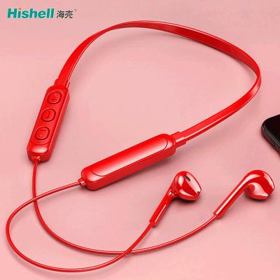 China U Shaped IPX5 Wireless Neckband Headphones , Liquid Silicone HiFi Wireless Earbuds for sale