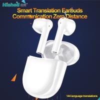 China TWS Wireless Translation Earbuds HD Call BT Headset Translate 144 Langusges V10 for sale