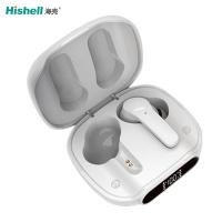 China Digital Display Hifi Bluetooth Headset Type C TWS Wireless Earbuds L52X for sale