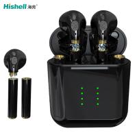 China Black White TWS True Wireless Stereo Earbuds Waterproof 500mAh F68 for sale