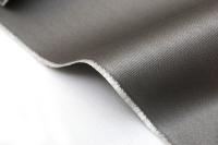 China Grey Silicone Reinforced Fiberglass Fabric Smoke And Fire Curtain Fabrics for sale