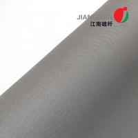 China 0.65mm 650 Stainless Steel Wire Reinforced Polyurethane CoatedFiberglass Fiber Glass Cloth for Fireproof Curtain for sale