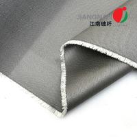 China 666 C SS Stainless Steel Wire Reinforced Fire Resistant Fiberglass Fabric For Welding Blanket for sale