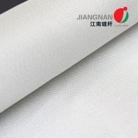 China Smoke Curtain Fire Resistant Fiberglass Fabric 0.8mm Fireproof Fiberglass Cloth Material for sale