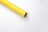 China Heat Resistant Yellow Silicone-Coated Glass Fabric, Width 0.5m-2m, Thermal Insulation for sale