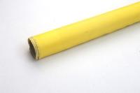 China Heat Resistant Yellow Silicone-Coated Glass Fabric, Width 0.5m-2m, Thermal Insulation for sale
