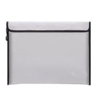 China Waterproof Fireproof Document Holder Silicone Coated Foil Coated Fiberglass Fabric for sale