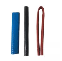 China 6mm Silicone Rubber Fiberglass Sleeving Fireproof For Heat Resistance for sale
