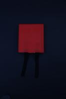 China Plastic Injection Molded Box Square Red PVC Plastic Profile For Fire Blanket for sale