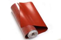 China Red Silicone Rubber Coated Fiberglass Fabric With Heat Resistance for sale
