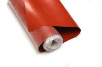 China Single Sides Silicone Coated Fiber Glass Fabric Electric Insulation Anti Corrosion for sale