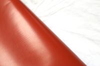 China Red Silicone Coated Fiberglass Cloth For Expansion Joint Fireproof Fabric Roll for sale