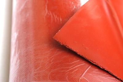 China Single Side Silicone Coated Fiberglass Cloth Fabric For Fireproof for sale