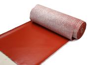 China Fire Retardant Single Side Fiberglass Silicone Coated Cloth Wall Roof Covering Cloth for sale