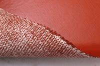 China 1.5mm Silicone Coated Fiberglass Cloth Fireproof Gasket For Steel Works for sale