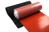 China 3300gsm Outdoor Extending Silicone Coated Fiberglass Cloth 2.0mm for sale