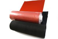 China High Temperature Resistant 1.5m Silicone Coated Fiberglass Cloth Plain Woven for sale