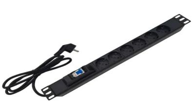 China BTU Power Strip Surge Protector Rack-Mount PDU, 12-Outlet Power Strip with Switch, Metal Mountable Heavy Duty for Server Racks for sale