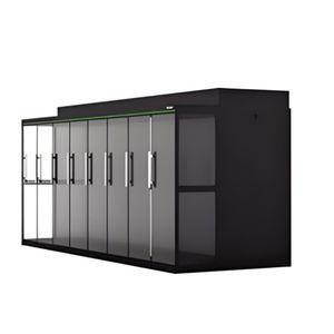 China Prefabricated Data Centers Data Center Infrastructure Contained Cold Aisle Configuration for sale