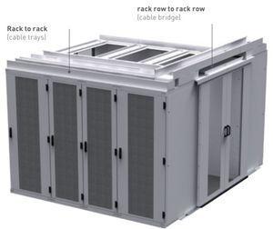 China Cold Aisle Containment (CAC) System Data Center Infrastructure Modules for sale