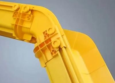 China Fiber Optic Cable Duct System Yellow Duct Yellow Fiber Duct for sale