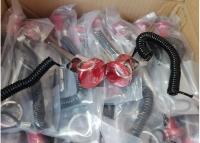 China Plastic Caps Gym Equipment Parts Weight Selector Pin With Elastic Spring Rope for sale