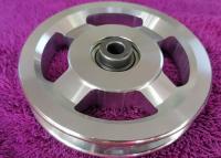 China 4.5 Inch Multifunction Fitness Equipment Steel Cable Pulley Wheels For Health Clubs for sale