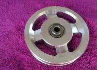 China Oxidation Treatment Alloy Fitness Pulley / CNC Polished Gym Pulley Wheels for sale