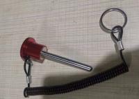 China Steel Pole Magnetic Weight Lifting Pin / Weight Selector Pin For Gym Clubs for sale