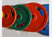 China Popular CPU Barbell Weight Plates Gym Accessories 45 LB Weight Plates for sale