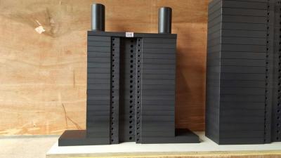 China Smooth Surface Rectangular Weight Stack for Strength Training Equipment for sale